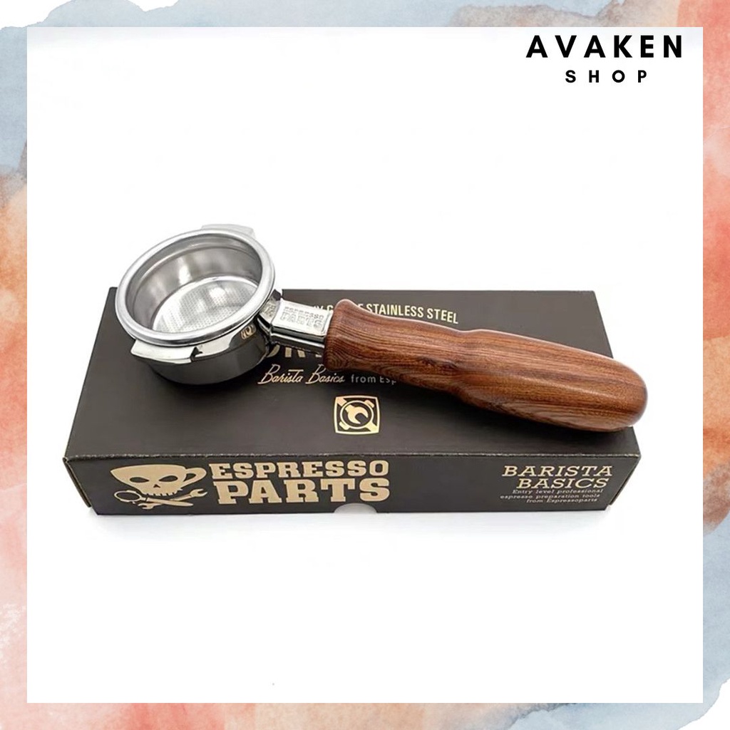 BARISTA BASICS Bottomless Portafilter ก้านชงกาแฟ ด้ามชงกาแฟ ก้านชง สำหรับ La Marzocco ขนาด 58mm ...