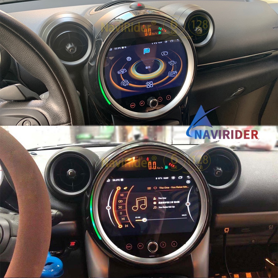 NAVIRIDER Android 11 Autoradio Screen For MINI COUNTRYMAN R60 R54 MINI ...