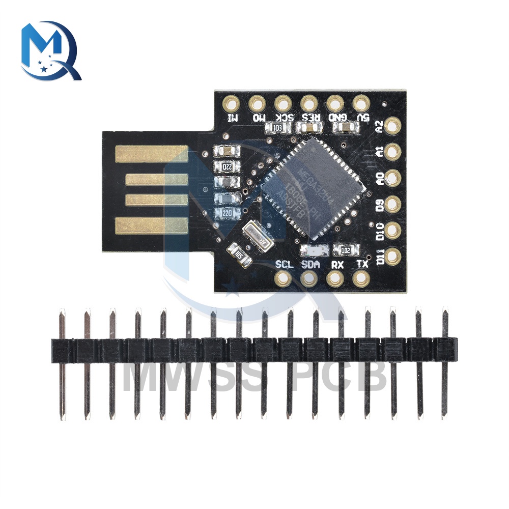 DC 5V Pro Micro Beetle Keyboard BadUSB USB ATMEGA32U4 Module Mini Development Expansion Board ...