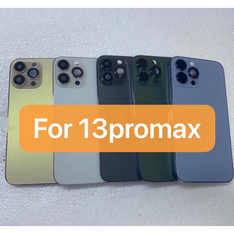 บอดี้ ไช้สำหรับ 13,13pro,13promax ,บอดี้ชุด(ฝาหลัง+เคสกลาง) 13,13pro,13promax | Shopee Thailand