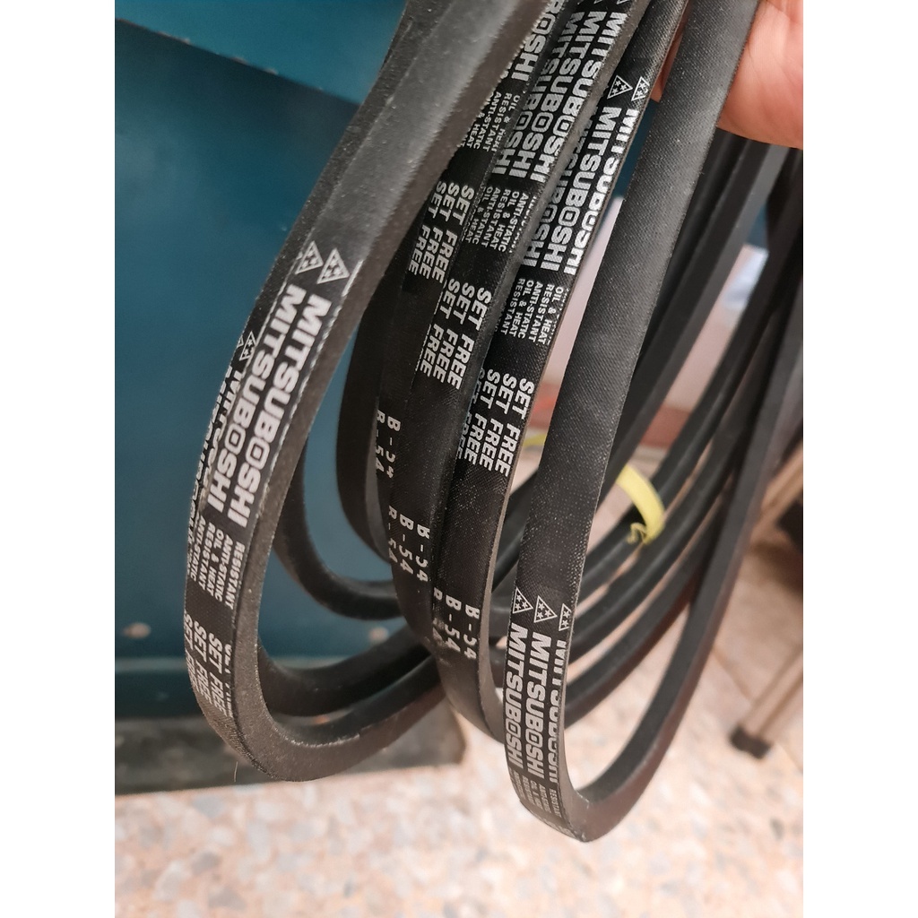 สายพานMITSUBOSHI 3ดาว สายพานร่องB เบอร์ B54, B105, B122,BB94 | Shopee ...