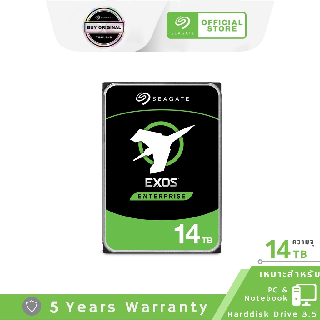 Seagate 14TB EXOS X16 HDD 512E/4KN SATA 3.5 HDD 256MB 7200RPM ...