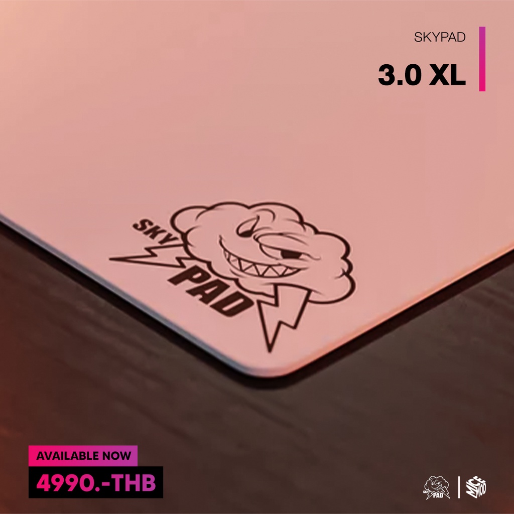 แผ่นรองเมาส์กระจก SkyPAD Glass 3.0 XL | Shopee Thailand