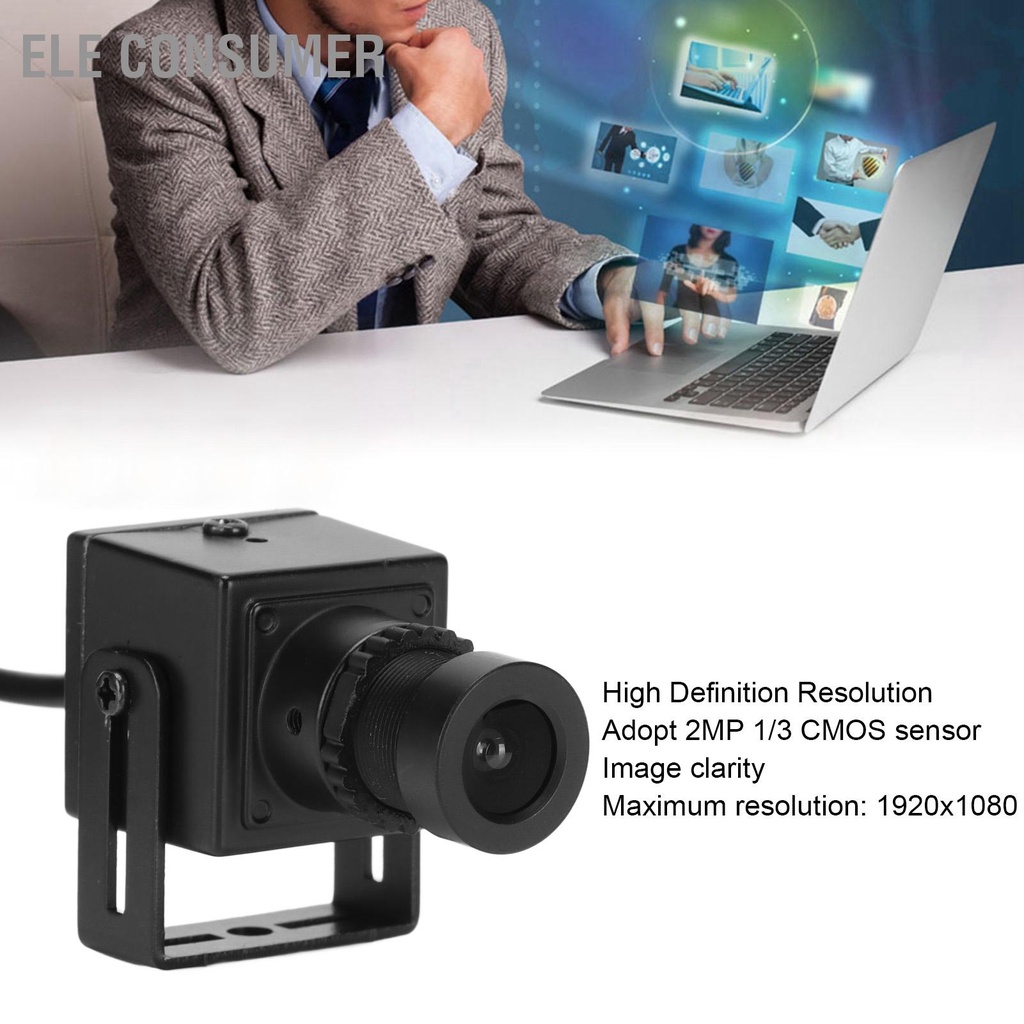 ELE Consumer Web Camera Professional 2MP 1/3 CMOS Sensor Full HD ...