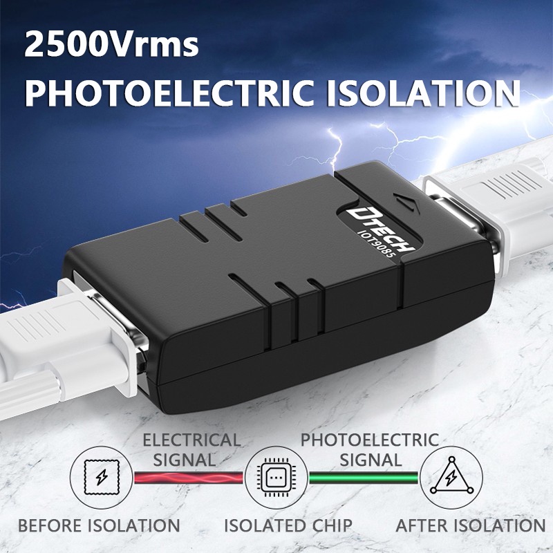 Rs232 สามสาย Serial Port Photoelectric Isolation Two-Way Protector เกรด ...