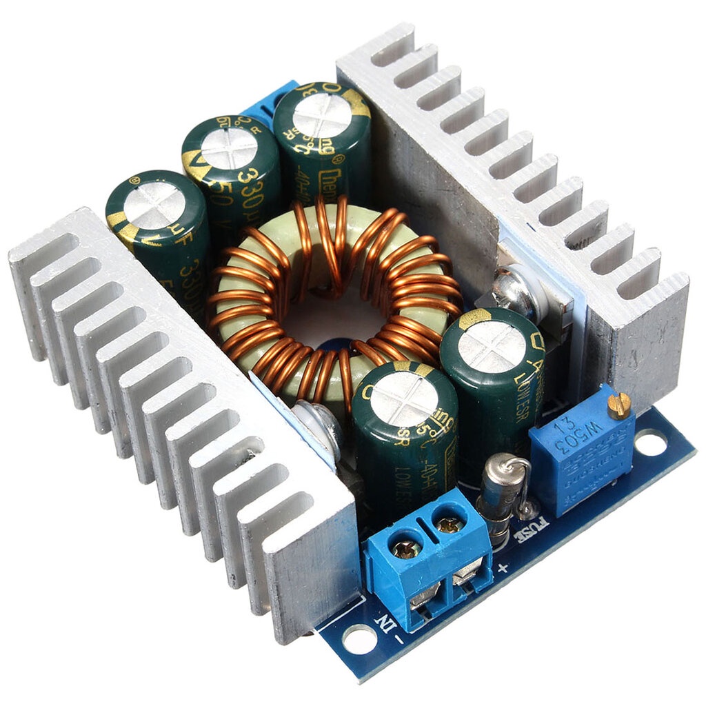 DC-DC Step Down 5-40V to 1.2-36V 12A Adjustable Power Supply Module ...