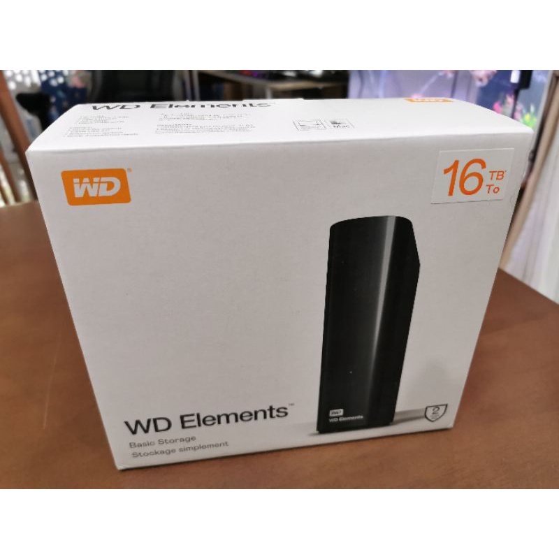 External harddisk WD Elements 16TB | Shopee Thailand