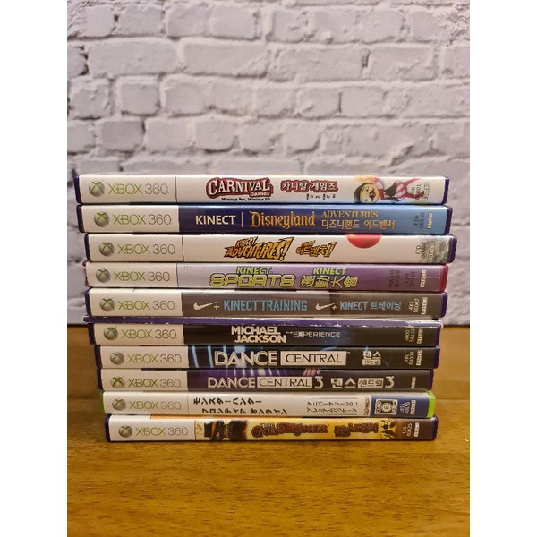 แผ่น Kinect XBOX360แท้มือสองแผ่น Zone Ntsc:J เกมที่ใช้กับ กล้อง Kinect ...