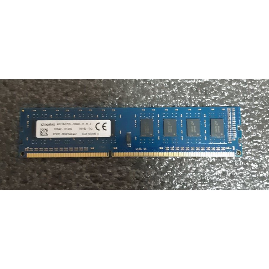4GB Ram PC DDR3L-12800U Bus 1600 Kingston (Micron Chip) | Shopee Thailand