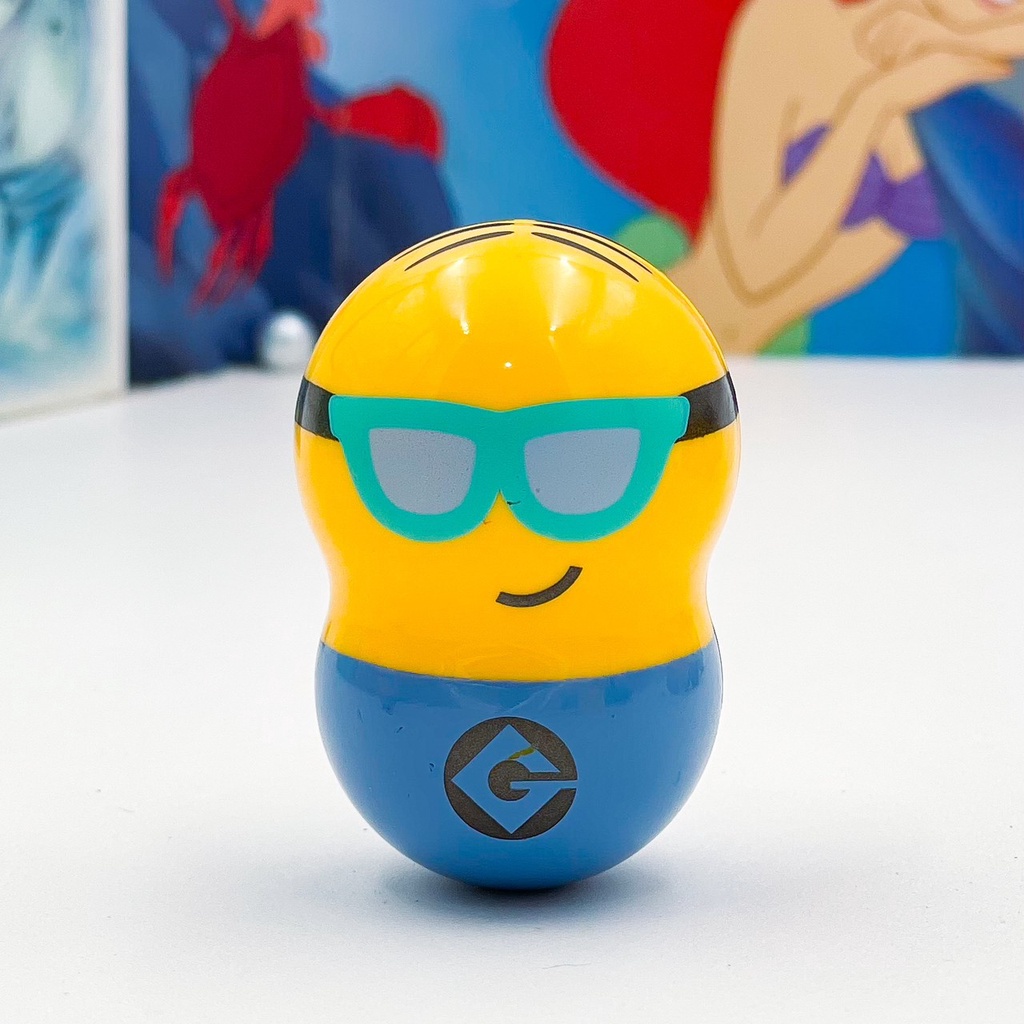 ตุ๊กตาล้มลุกมินเนี่ยน Minions Coo'nuts Bandai ลิขสิทธิ์แท้ ของสะสมมือ ...