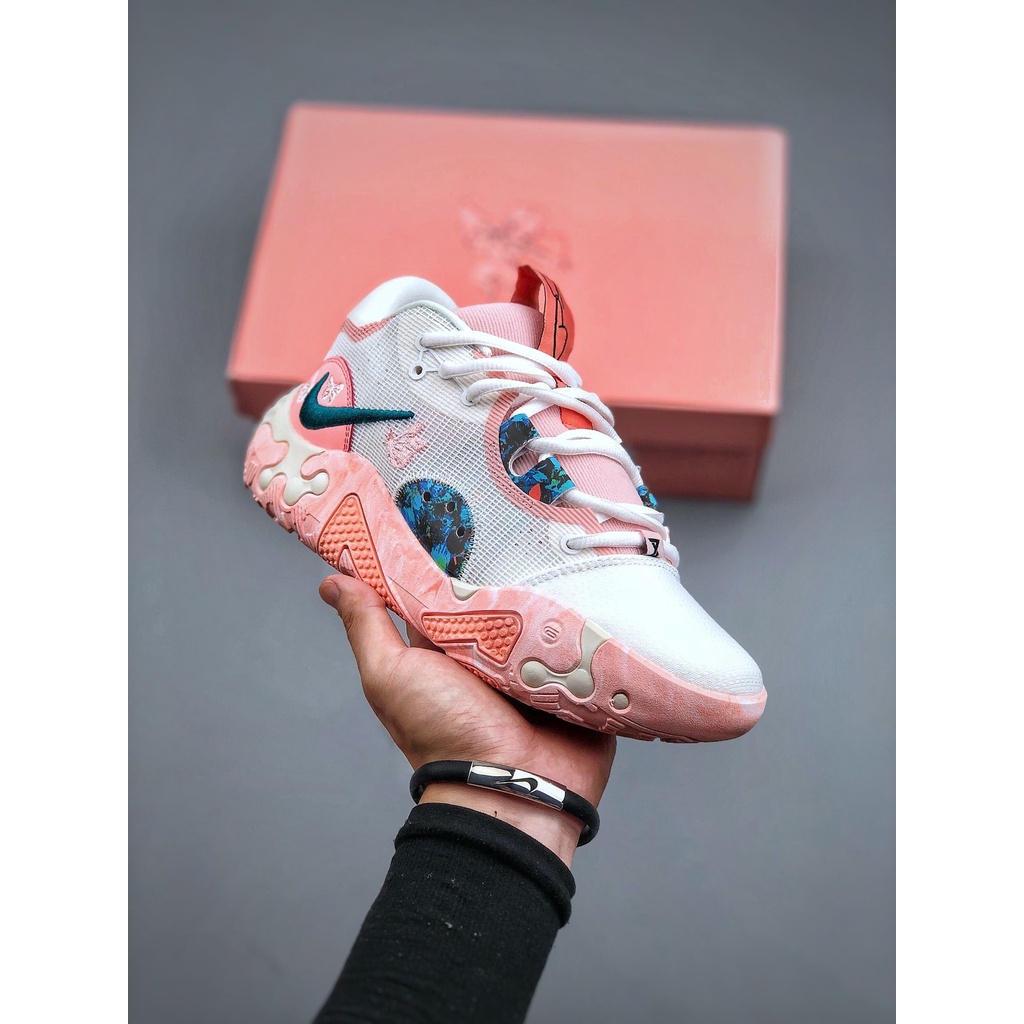 Nike Paul George 6 PG 6 Pink Butterfly (PG6) - Kasut Men, NBA ...