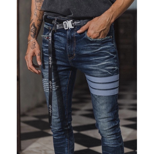 Holdem Washed denim jeans “008” | Shopee Thailand