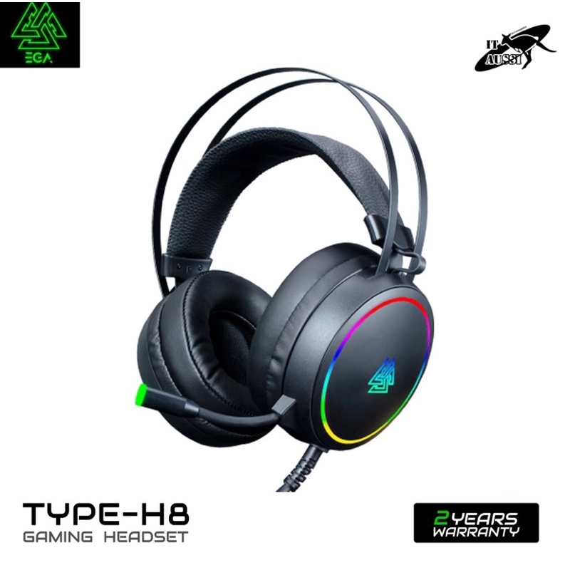 หูฟัง EGA Gaming Headset TYPE H8 | Shopee Thailand