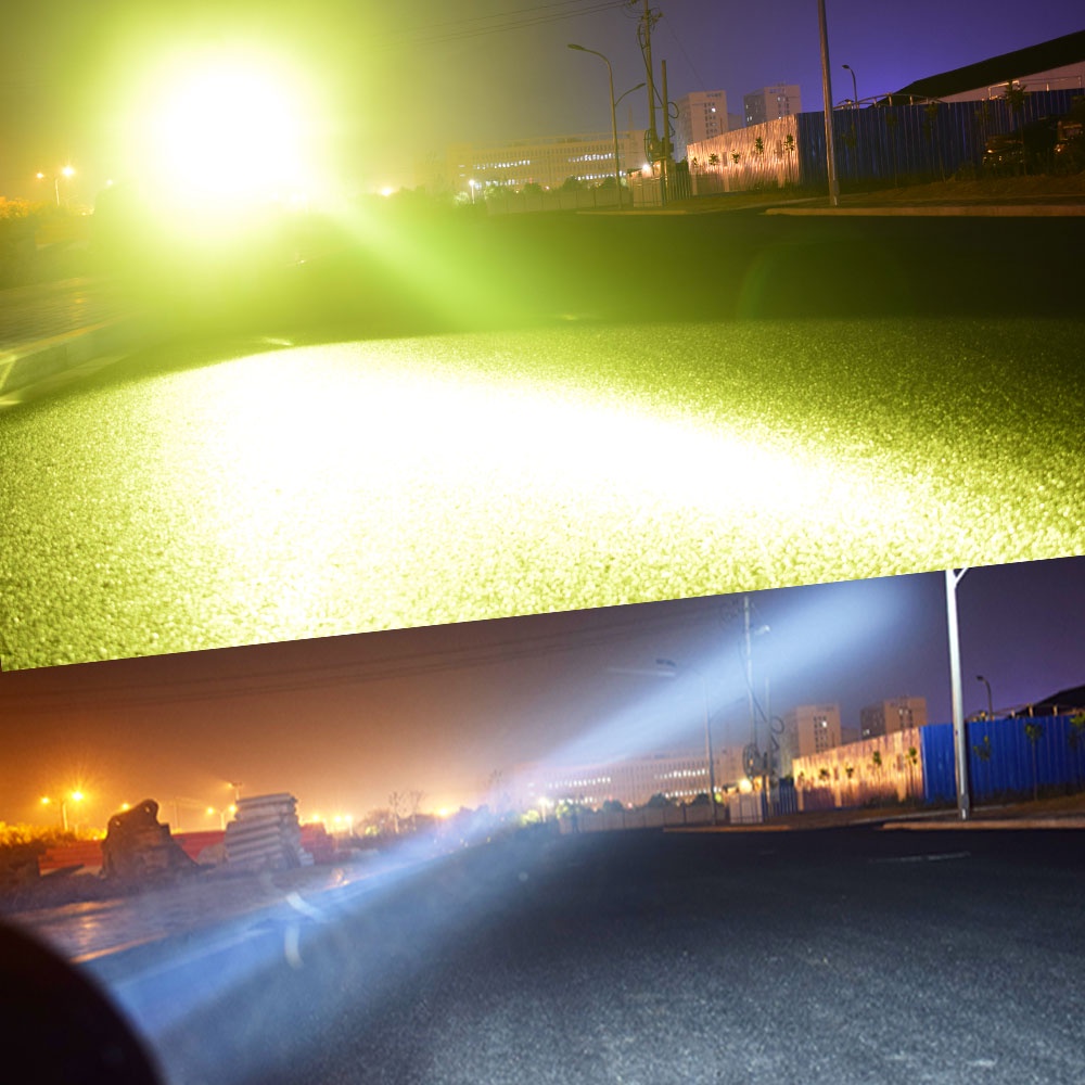 LASER Car Led Spotlights 5" inch 2000M Round Led Driving Spotlight Pod ...