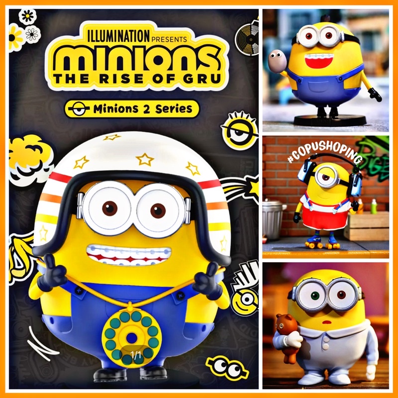 [Available Blind box - Blind box] Minions Pop Mart รุ่น Grus Rise ...