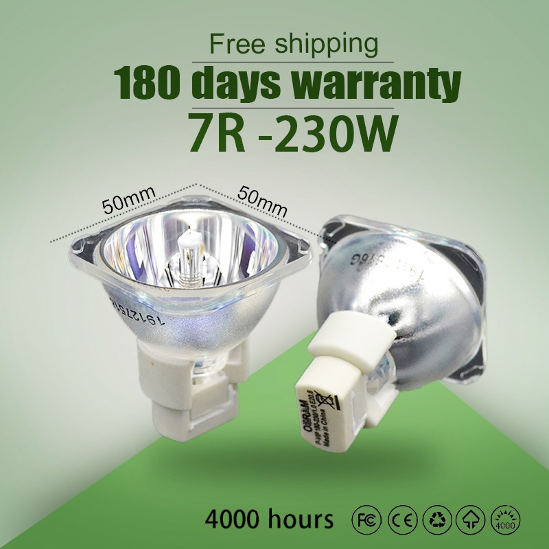 Glass Ceramic Head Bulb Stage Spot Lamp Bulb Highlight 7R/R7 230w ...