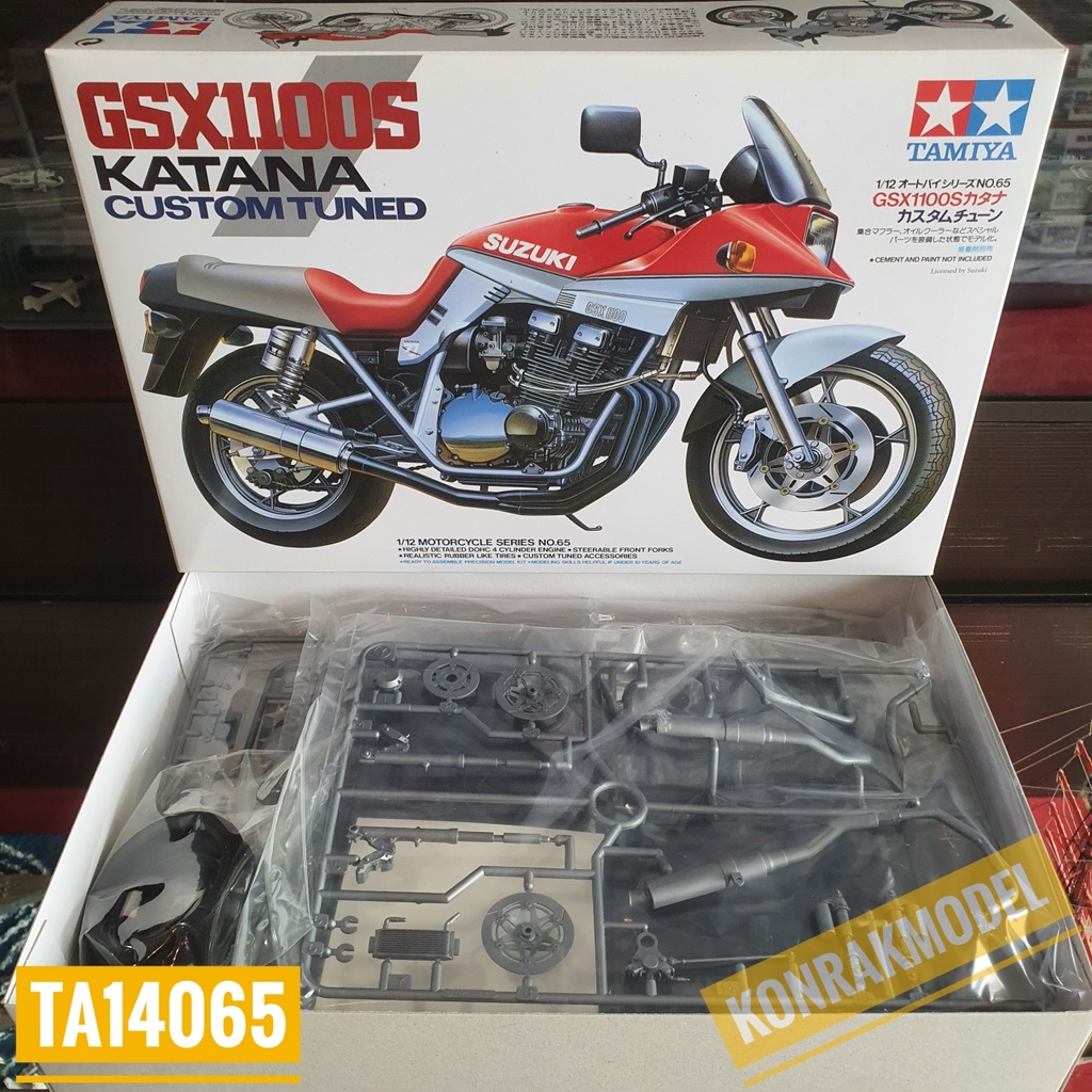 TAMIYA 14065 GSX1100S KATANA 1/12 | Shopee Thailand