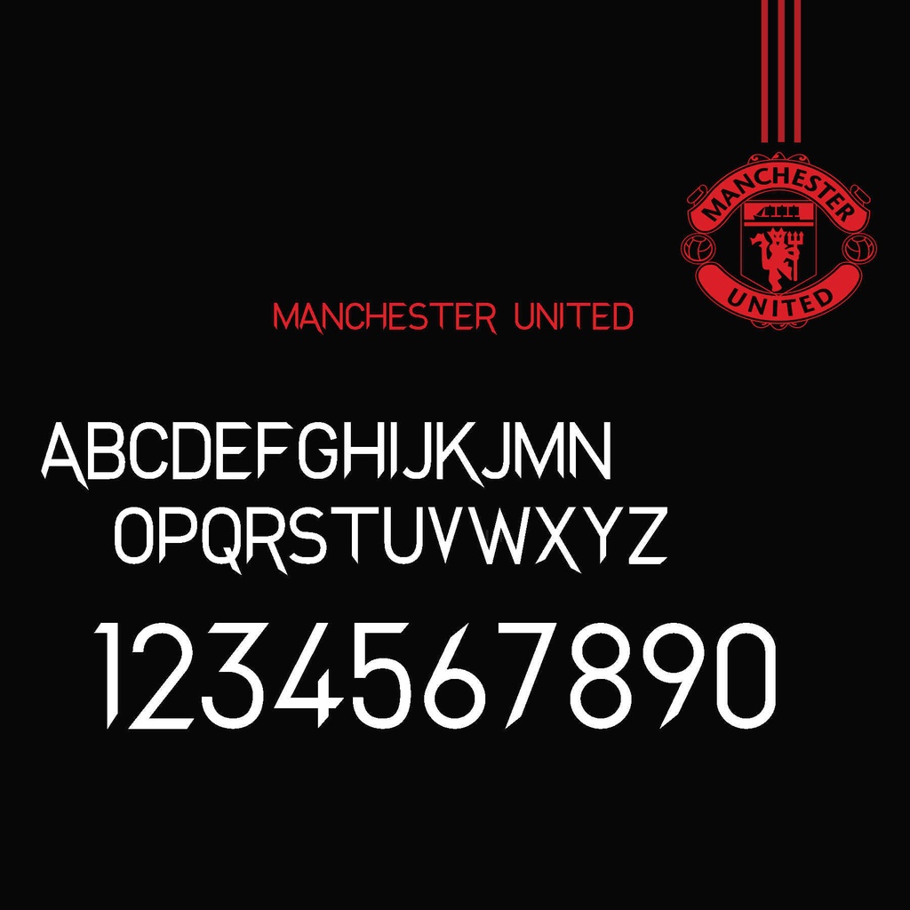 Flex Name + No. (Manchester United) | Shopee Thailand
