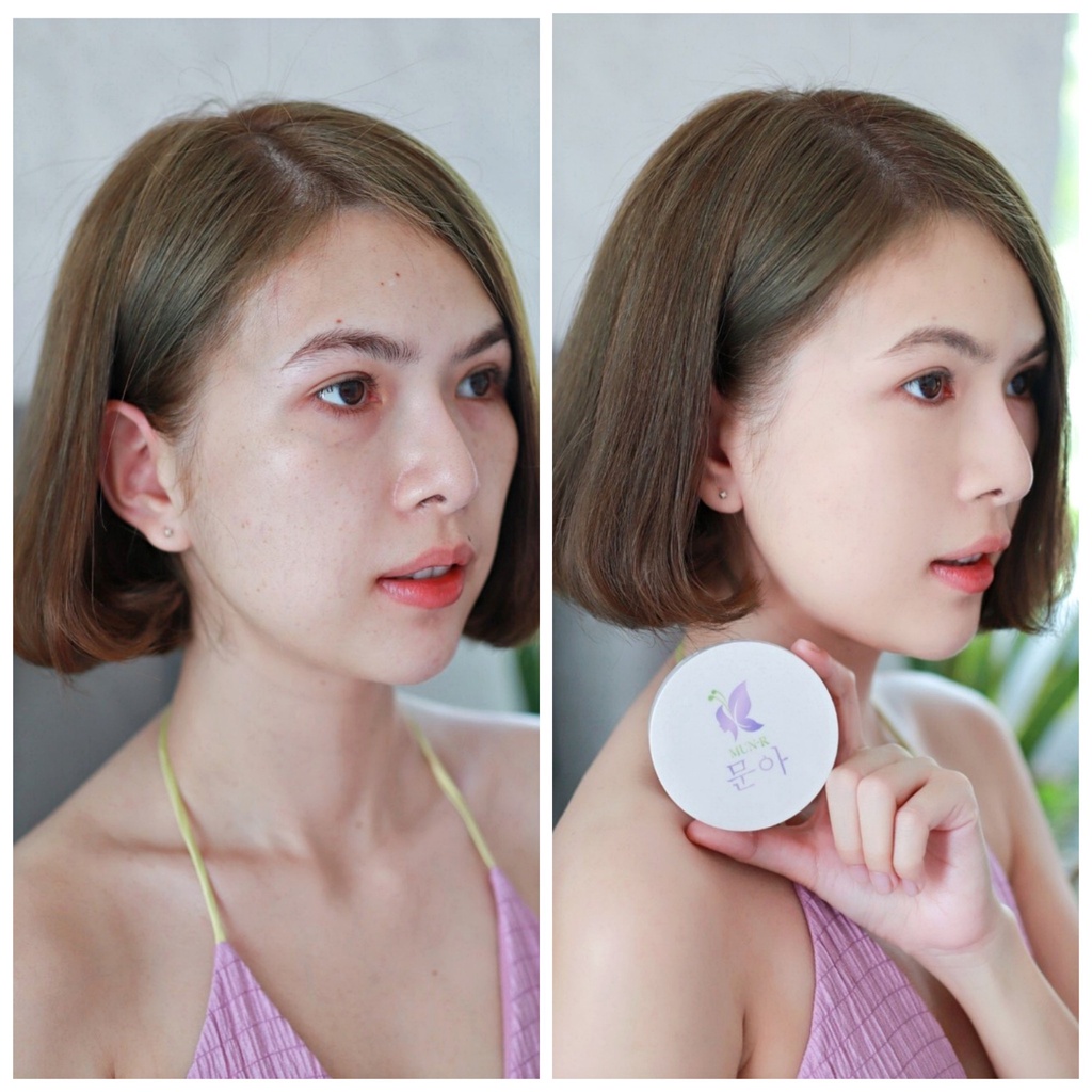 🔥 แป้งพัฟ มุนอา 🇰🇷 MUNR Powder SPF50 PA++ แป้งกันน้ำ กันเหงื่อ | Shopee ...