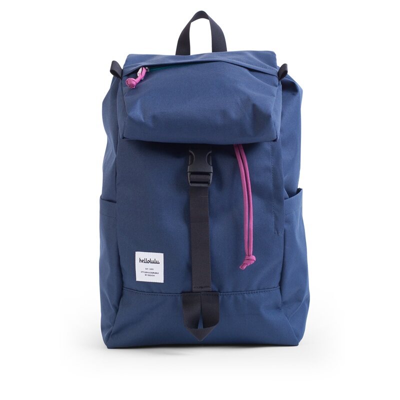Hellolulu รุ่น Sutton-Navy กระเป๋าสะพายหลัง BC-H50110-03 กระเป๋า Backpack ชาย หญิง กระเป๋าท่อง ...
