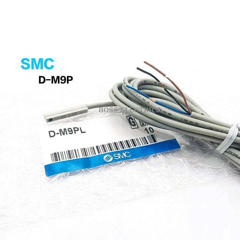 D-M9P DM9P SMC Solid State Switch เซ็นเซอร์แม่เหล็ก 3 สาย ชนิด PNP สาย ...