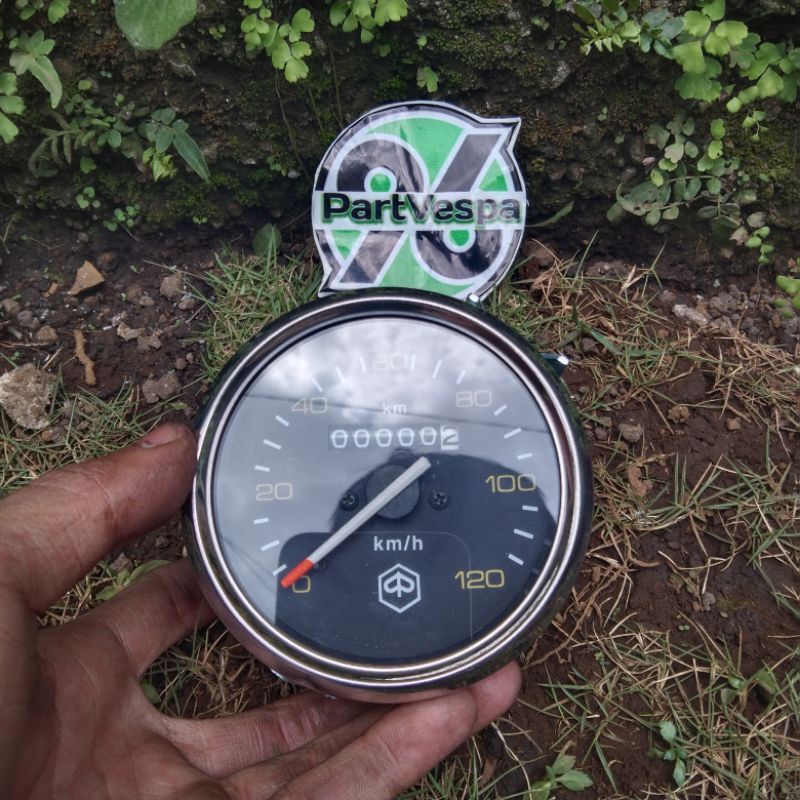 Vespa ps px นําเข้าเก่า มาตรวัดความเร็วกลม | Shopee Thailand