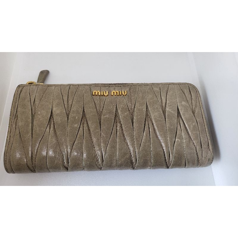 Mui Mui Long Wallet ของแท้ | Shopee Thailand