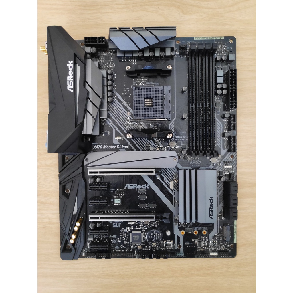 MAINBOARD (เมนบอร์ด) AM4 ASROCK FATAL1TY X470 GAMING K4 มือสอง | Shopee ...
