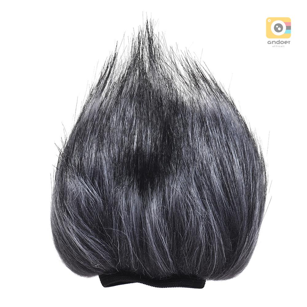 EY-M23 Furry Outdoor Microphone Windscreen Artificial Fur Muff Wind ...