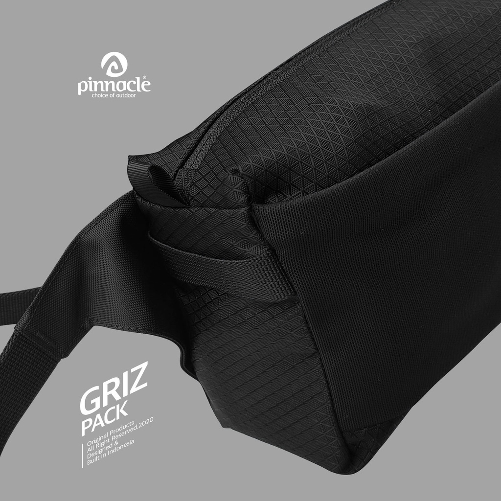 Pinnacle Griz Pack - กระเป๋าคาดเอวสีดํา) | Shopee Thailand