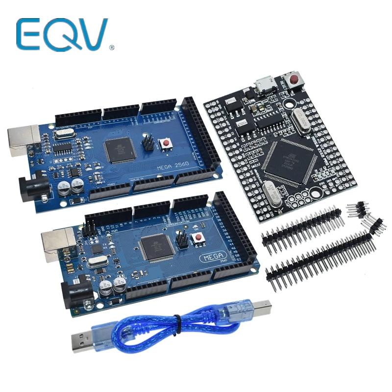 MEGA2560 MEGA 2560 R3 ATmega2560-16AU CH340G AVR USB board Development ...
