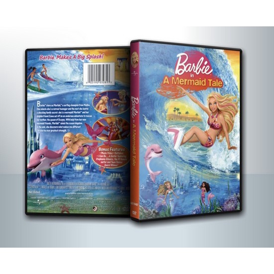 [ DVD CarToon มีปก+สกรีนแผ่น-ไม่มีกล่อง ] Barbie In A Mermaid Tale บาร์ ...