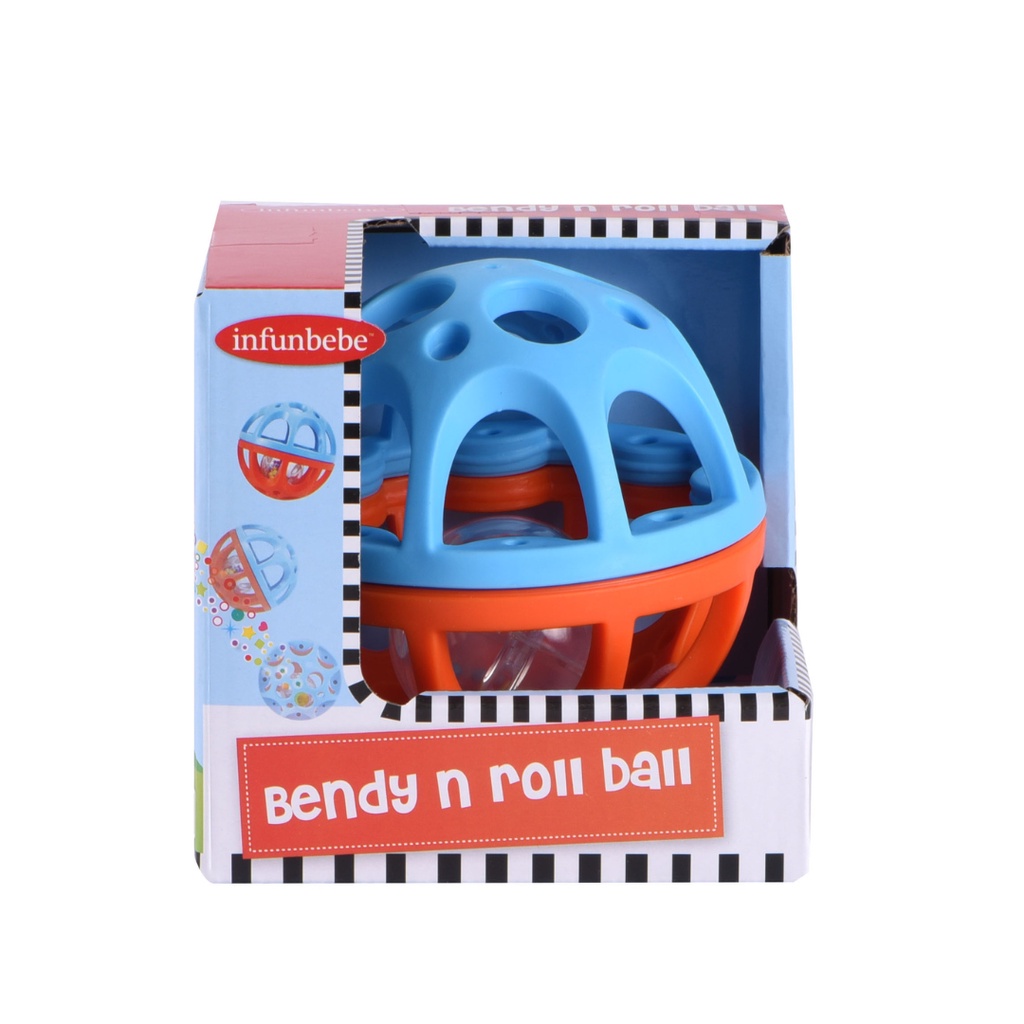 Wel-B x Infunbebe Bendy n Roll Ball (ยางกัด ลูกบอล) - ของเล่นเด็ก ฝึก ...