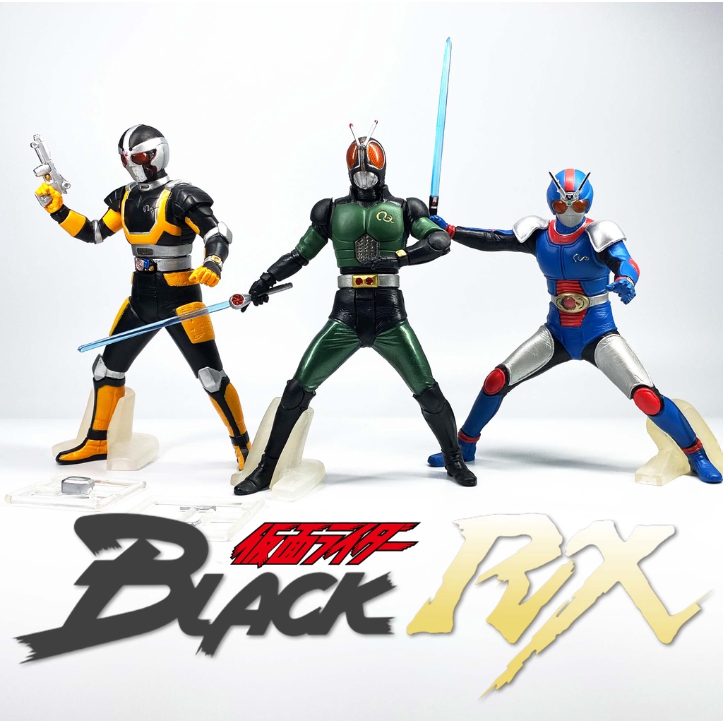 Bandai HDM Kamen Rider Black RX RX + RoboRider + BioRider คาเมนไรเดอร์ มาสค์ไรเดอร์ Masked Rider ...