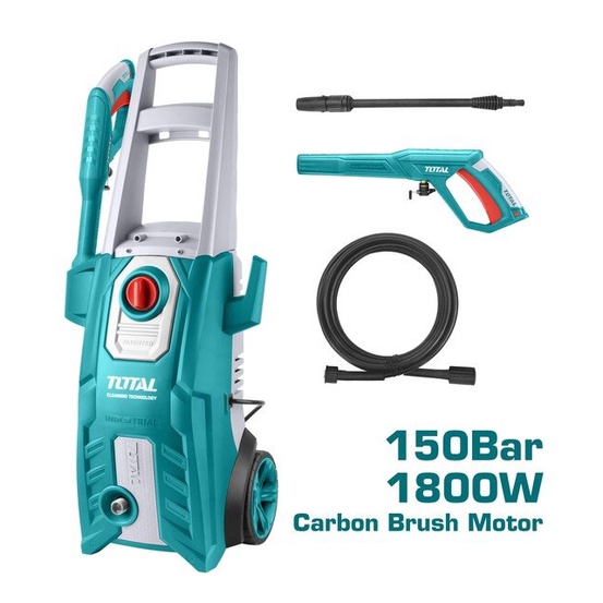 TOTAL เครื่องฉีดน้ำแรงดันสูง 1800 วัตต์ 150 บาร์ รุ่นTGT11356 ( High Pressure Washer ) | Shopee ...
