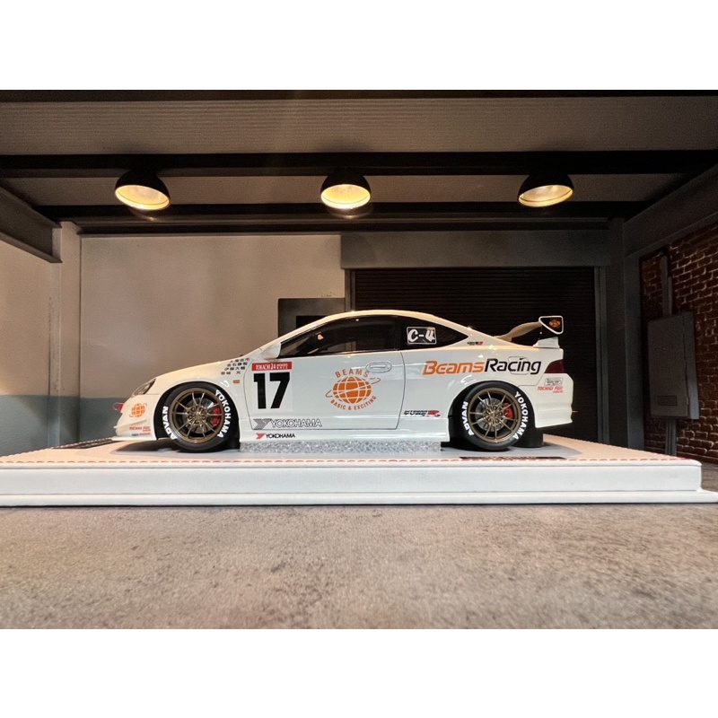 โมเดล One Model [21D01-01] 1:18 DC5 Type R Beams Integra Racing #17 ...