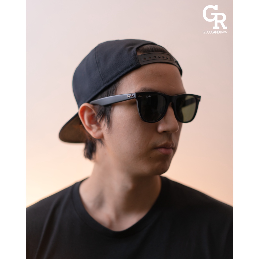 แว่นตากันแดด Wayfarer ของแท้100% ประกันศูนย์2ปี(Luxottica) | Shopee ...