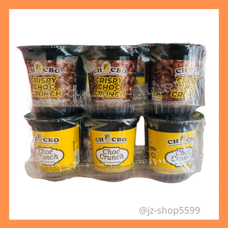 🔥ยกเเพค6ถ้วยพร้อมส่ง🔥CHOCBO CHOC CRUNCH มินิโกโก้ ครั้นช์ ปริมาณ 60 ...