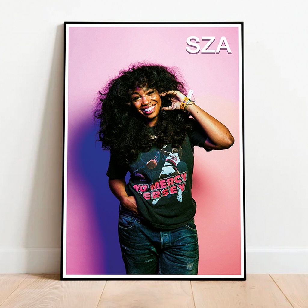 SZA Poster โปสเตอร์นักร้องและนักแต่งเพลง ชาวอเมริกัน Solána Imani Rowe ...