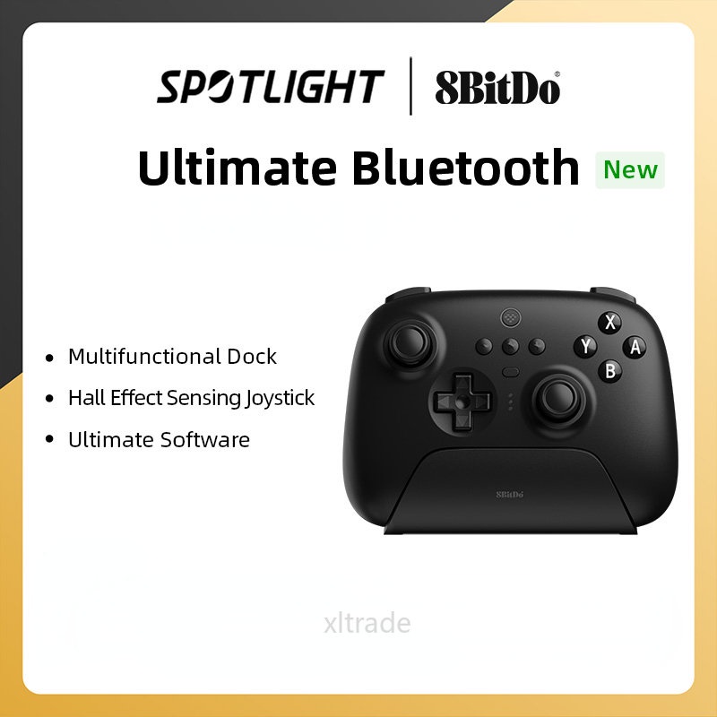 8bitdo คอนโทรลเลอร์บลูทูธไร้สาย Ultimate พร้อมแท่นชาร์จสําหรับ NS และ PC Windows 10 | Shopee ...