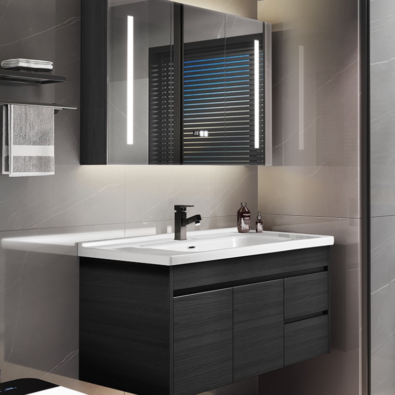 Bathroom cabinet combination toilet wash basin wash basin modern simple ...