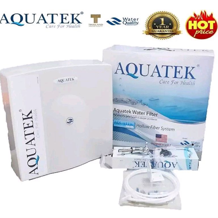 เครื่องกรองน้ำดื่ม AQUATEK UF AM100 4-5 ขั้นตอน | Shopee Thailand