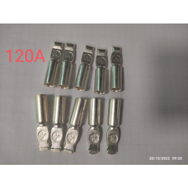 Anderson copper terminal แอนเดอสันขั้วไฟทองแดง 120A | Shopee Thailand
