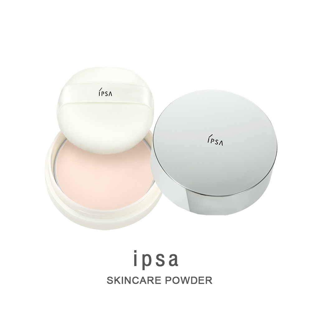 IPSA Skincare Powder 25g ฉลากไทย ผลิตปี 2022 อิปซ่า มาสก์บำรุงผิวสูตรแป้งอัดแข็งแบบไม่ผสมรองพื้น ...
