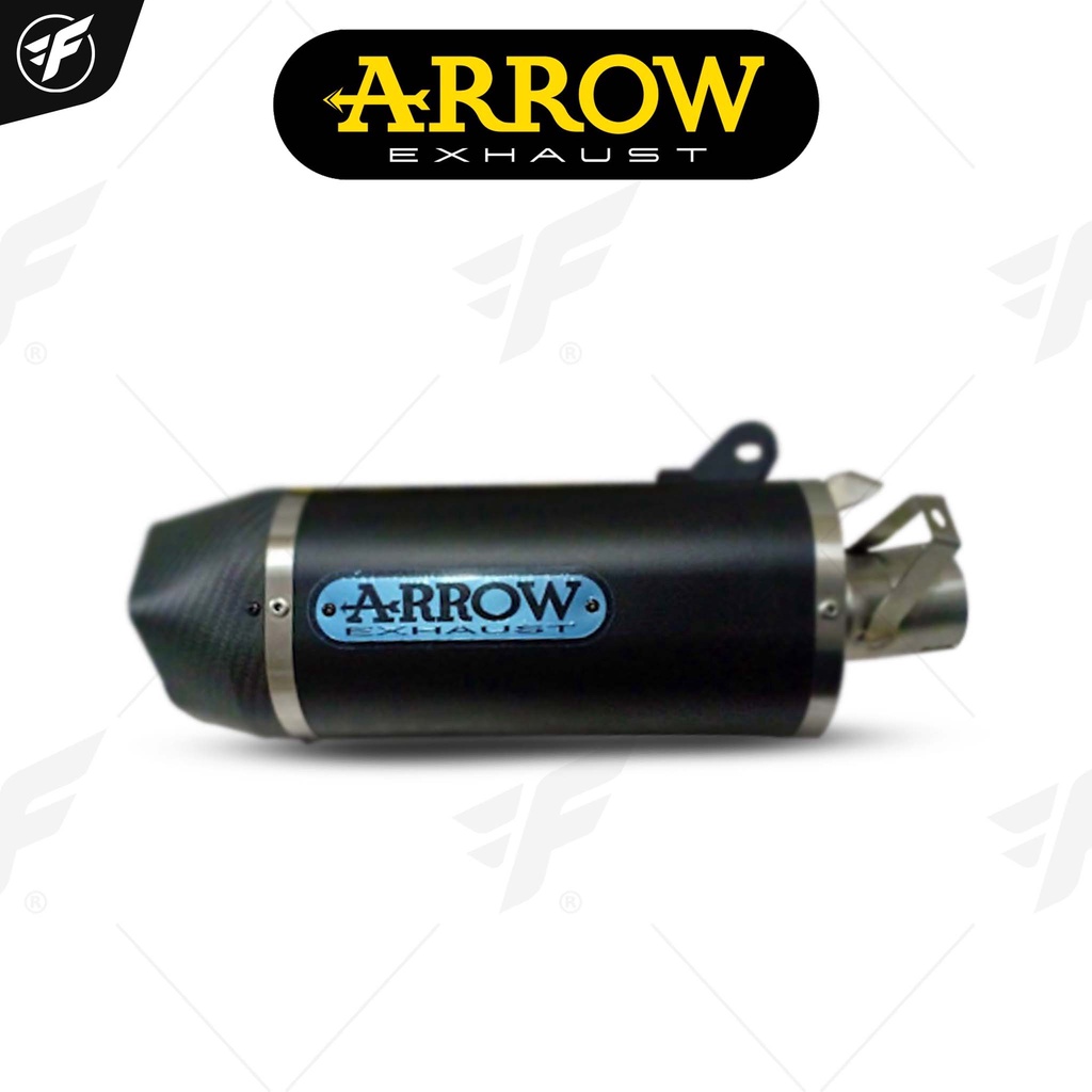 ท่อสูตร/ท่อแต่ง/ท่อไอเสีย Arrow Slip on Dark-Carbon : for Yamaha R1/R1M ...