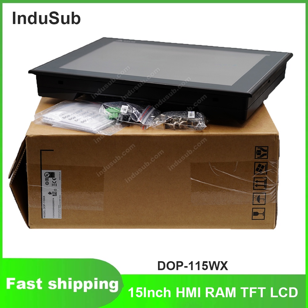 ใหม่ ของแท้ DOP-115WX แรมขยาย 15 นิ้ว HMI TFT LCD 24Bit 1GHz Dual Core ...