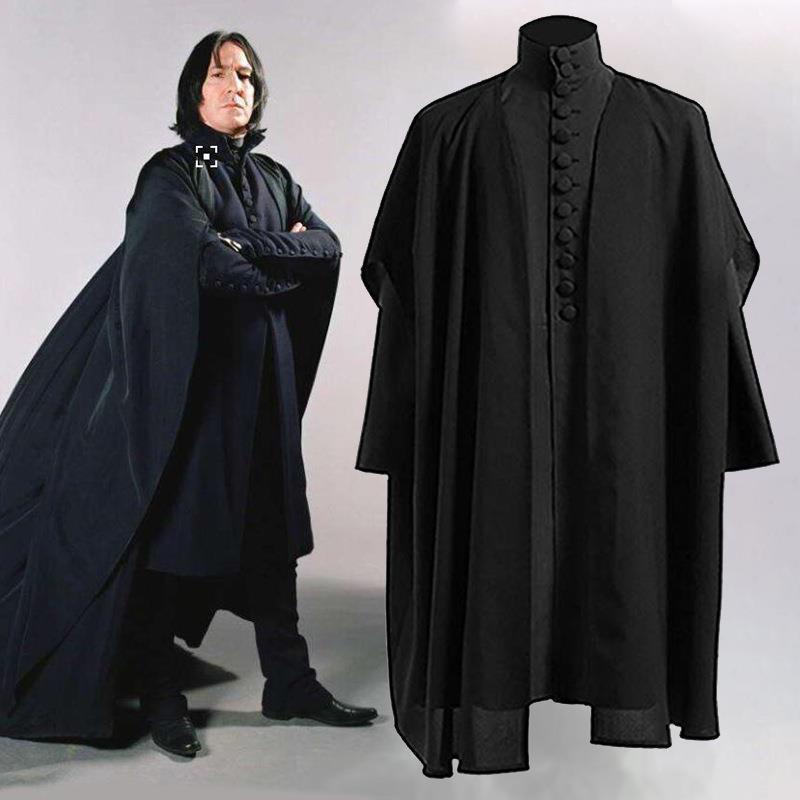 ชุดคอสเพลย์ Harry Potter Professor Snape สําหรับปาร์ตี้ฮาโลวีน | Shopee ...
