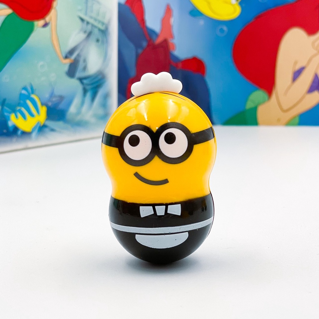 ตุ๊กตาล้มลุกมินเนี่ยน Minions Coo'nuts Bandai ลิขสิทธิ์แท้ ของสะสมมือ ...