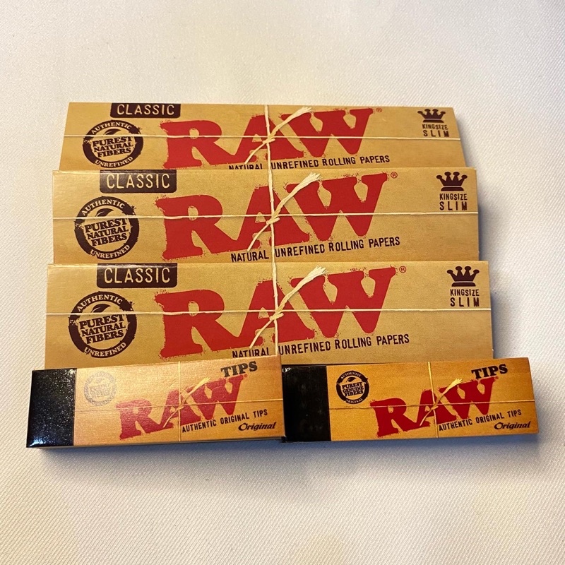 rawกระดาษ+กรอง classic kingsize | Shopee Thailand