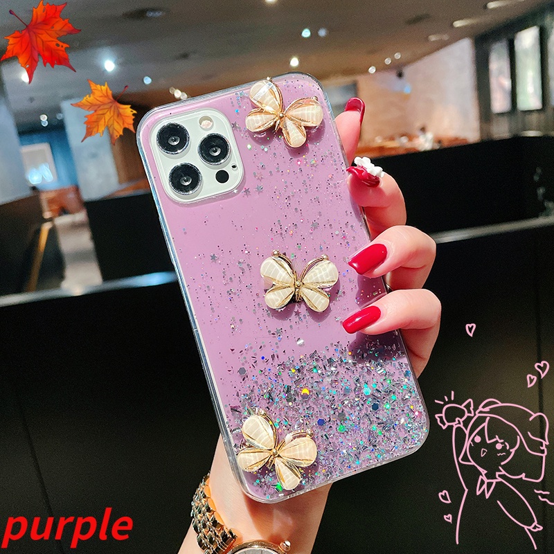 เคสโทรศัพท์มือถือแบบนิ่ม ใส กันกระแทก แต่งโบว์ สําหรับ OPPO CPH2385 ...